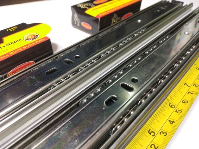 BJA - REL LACI 40CM / RELL SLIDING LACI 40 CM BESI DOUBLE TRACK BALL ...