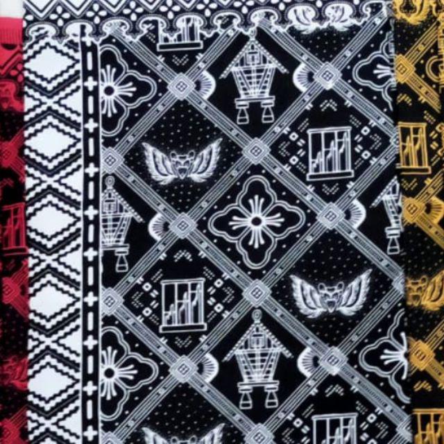 Kain Batik Baduy Motif Angklung Ukuran 2x1 meter | Lazada Indonesia