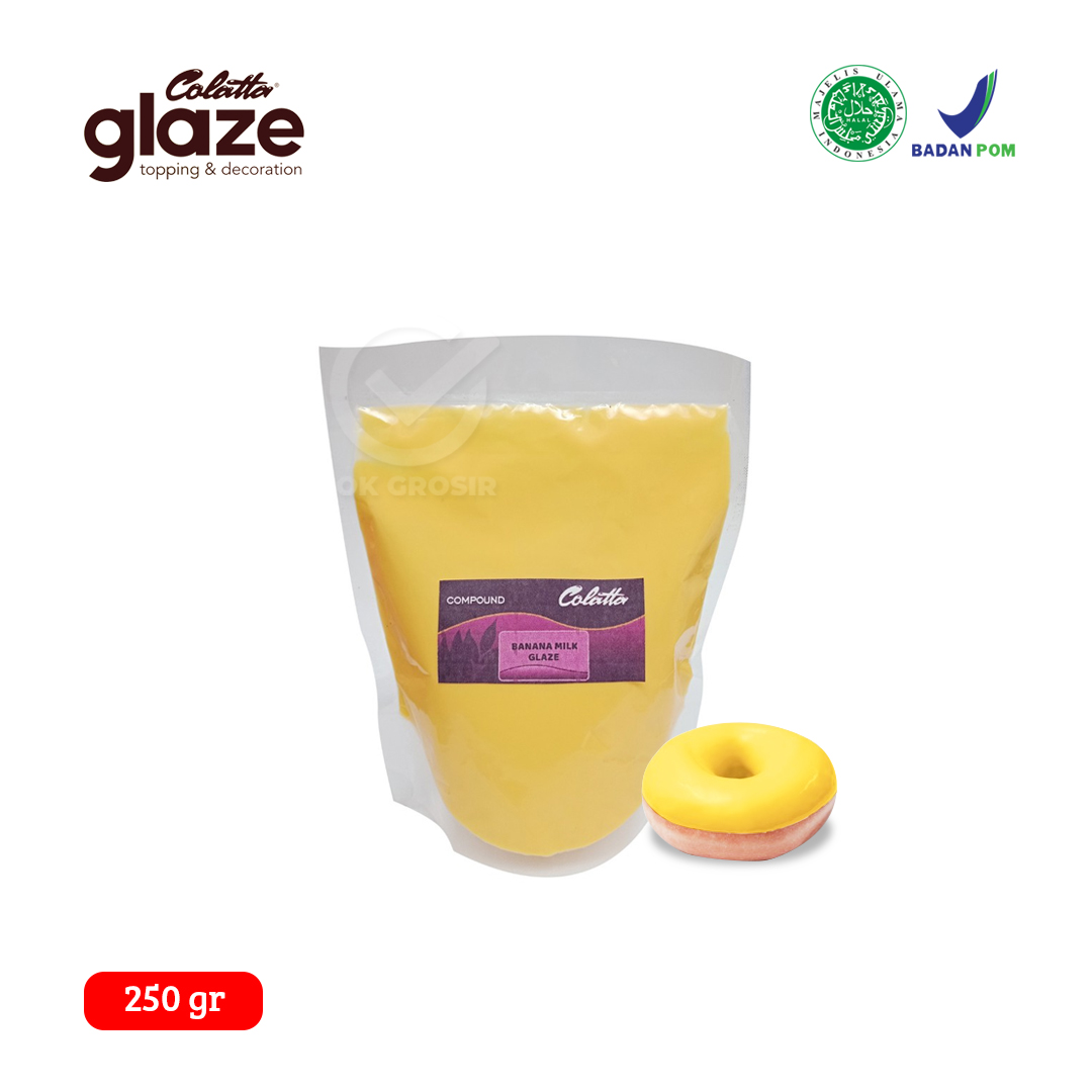Colatta Glaze Donat 250gr - Banana Milk | Lazada Indonesia