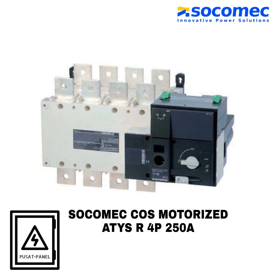 SOCOMEC COS MOTORIZED ATYS R 4P 250A - CHANGEOVER SWITCH (OHM SAKLAR ...