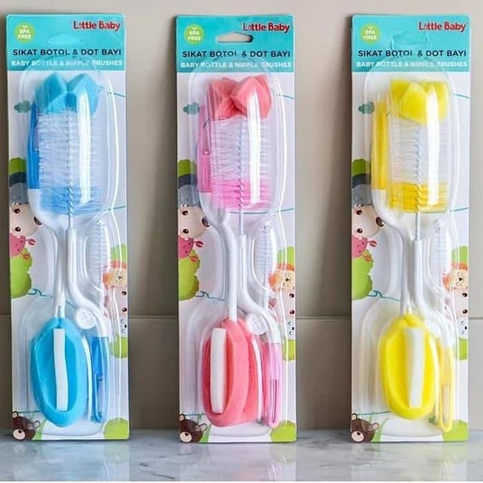Little Baby Sikat Botol &Dot Bayi Isi 3 | Lazada Indonesia