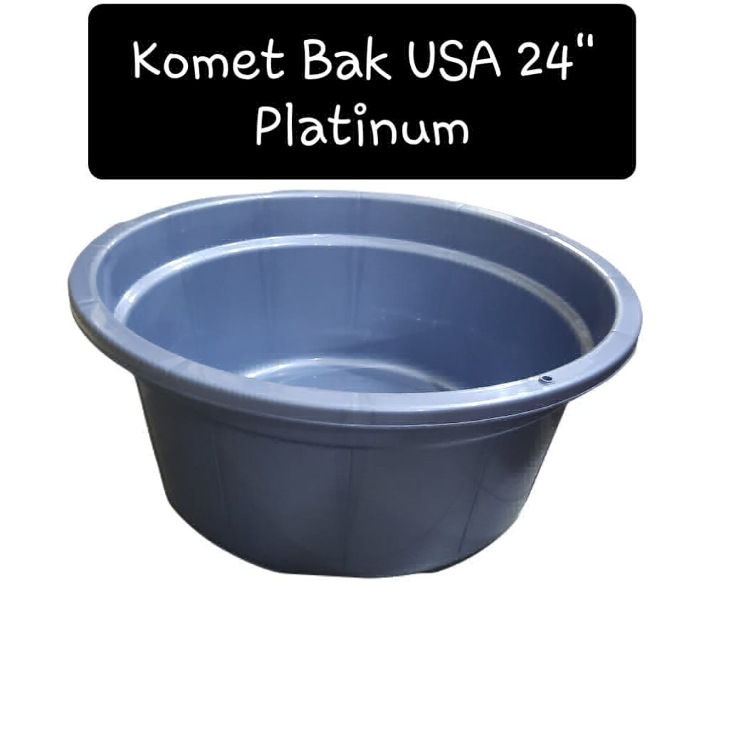 Komet Bak USA 24 inch Platinum / Baskom | Lazada Indonesia