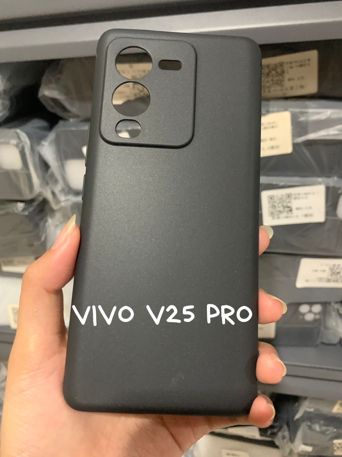 BLACK CASE VIVO V25 PRO / V25 / V25E / V23 5G / VIVO V23E V23 E SOFT ...