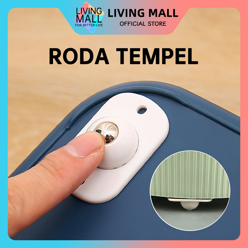 Roda Universal Tempel 360° Stainless Serbaguna / Roda Caster Kecil ...