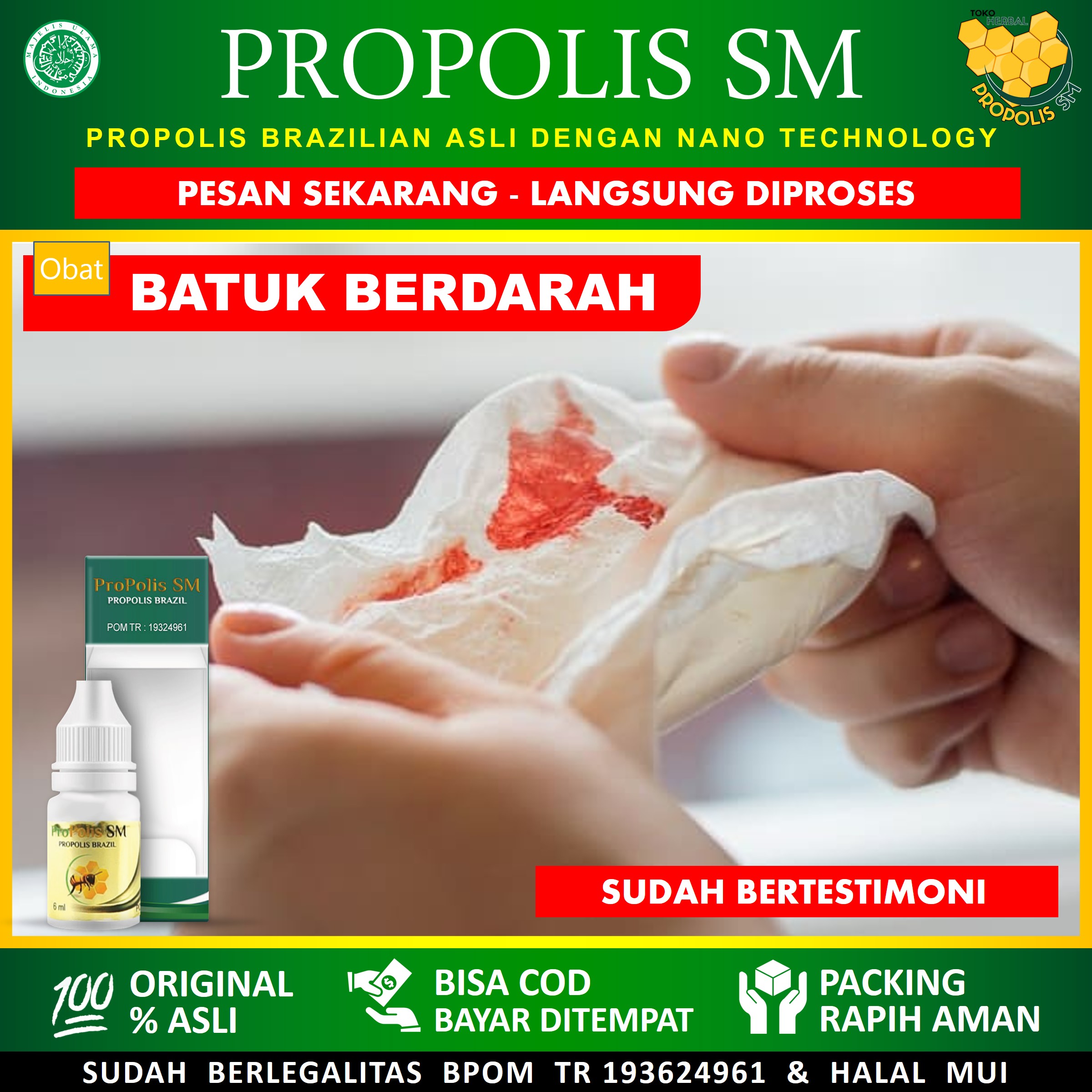 Propolis SM - Obat Batuk Berdarah, Obat Batuk Berdarah Herbal, Obat ... Propolis SM - Obat Batuk Berdarah, Obat Batuk Berdarah Herbal, Obat ...