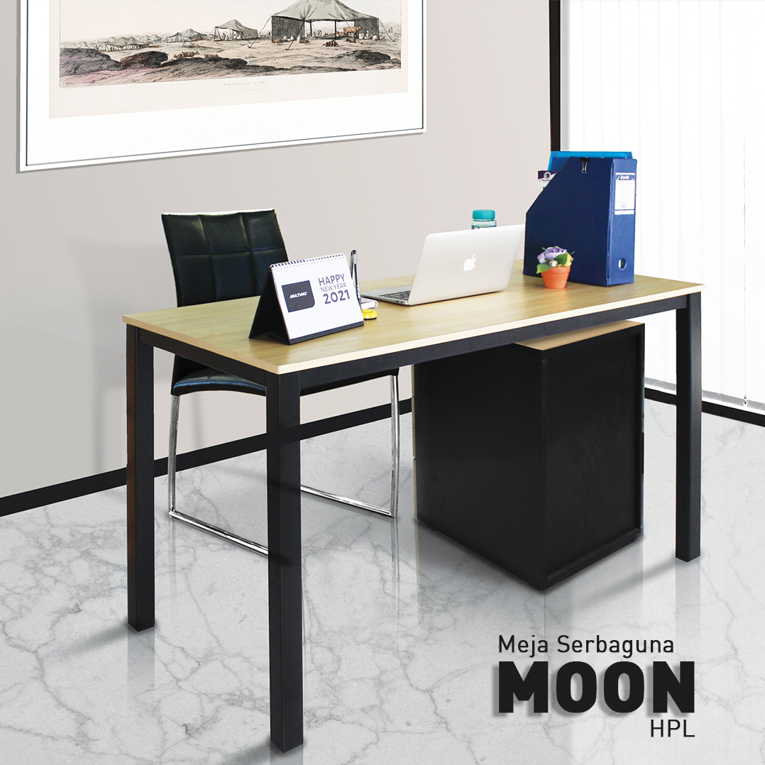 Seahorse Moon HPL - Meja Kantor | Meja Makan - MDF/Multiplek HPL ...