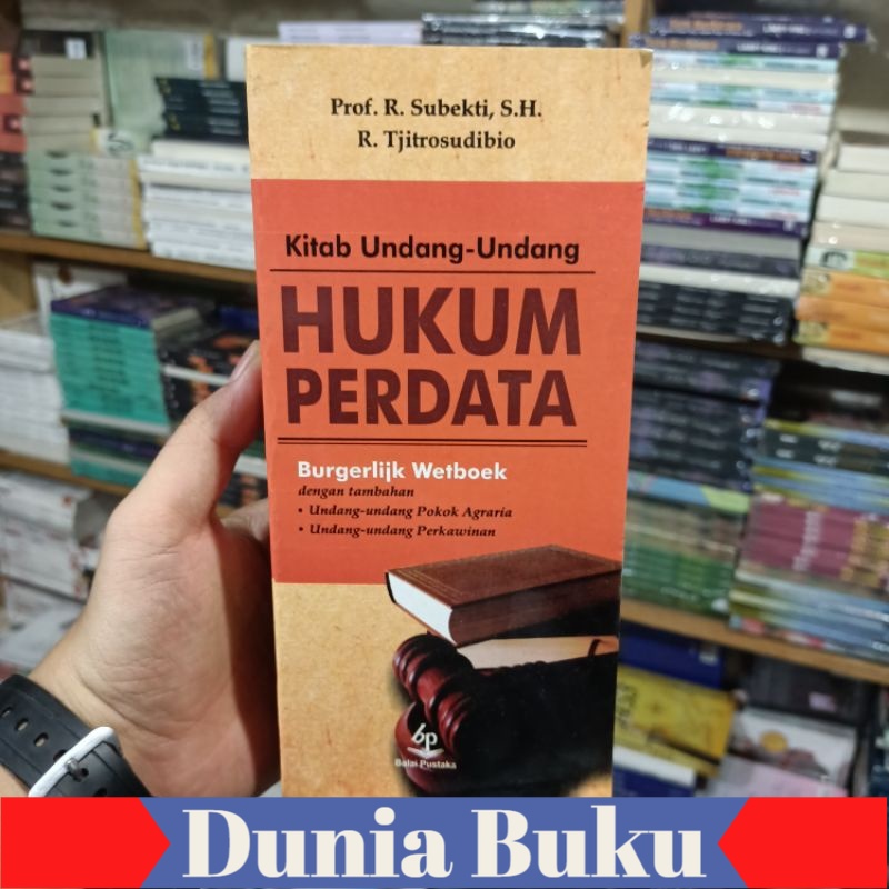 Buku Kitab Undang Undang Hukum Perdata - Prof Subekti | Lazada Indonesia