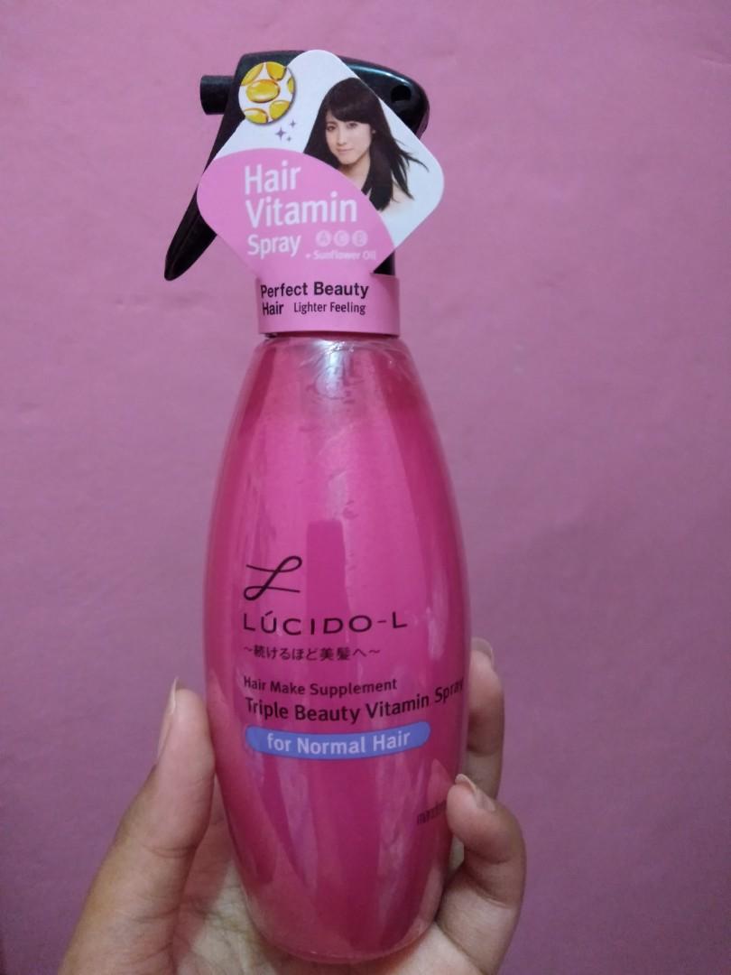 Vitamin Rambut Kering Dan Rusak Lucido-L Hair Vit. Spray - for Normal ...