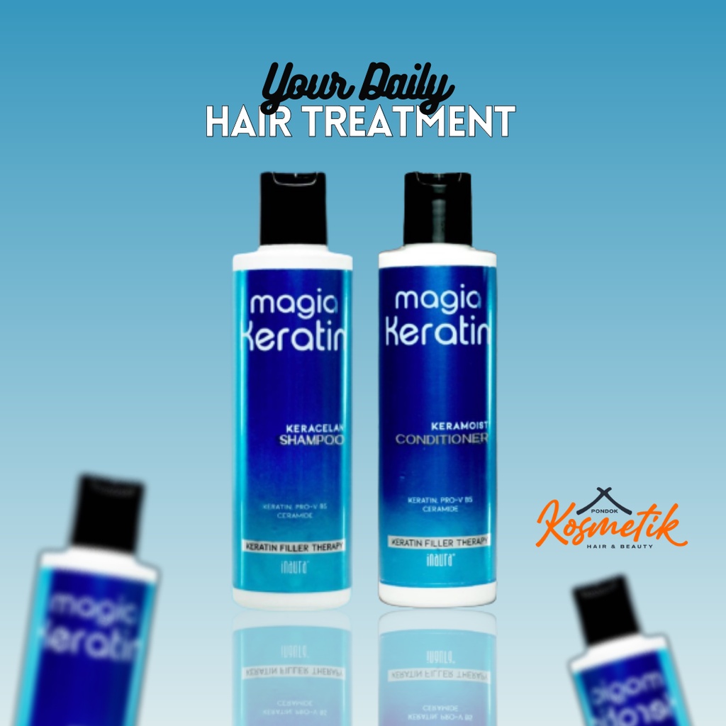 INAURA MAGIA KERATIN SHAMPO & CONDITIONER 200ML | Lazada Indonesia