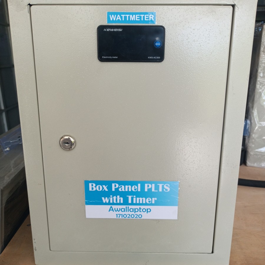 box panel plts off grid 2000w with timer digital scc 30A | Lazada Indonesia