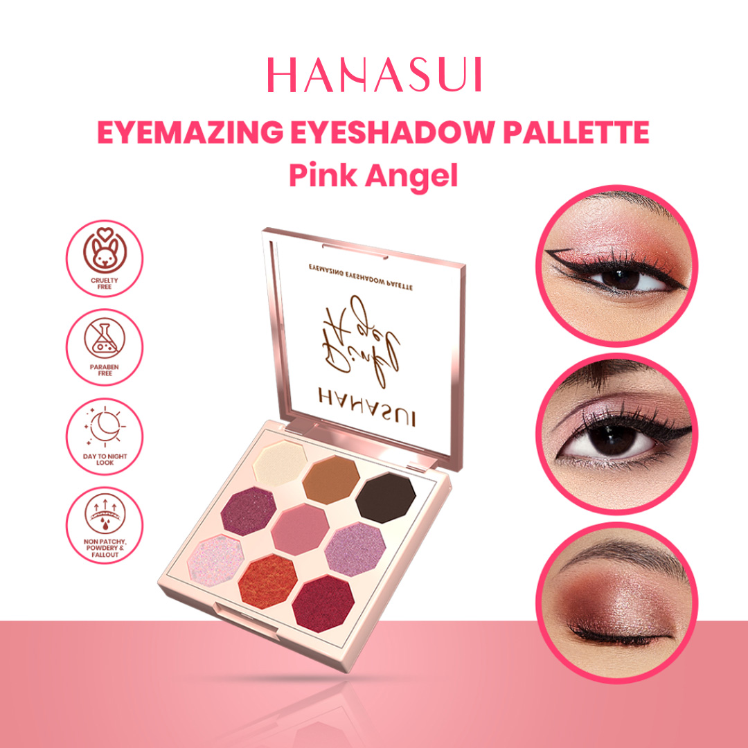 Hanasui Eyemazing Eyeshadow Palette | Lazada Indonesia