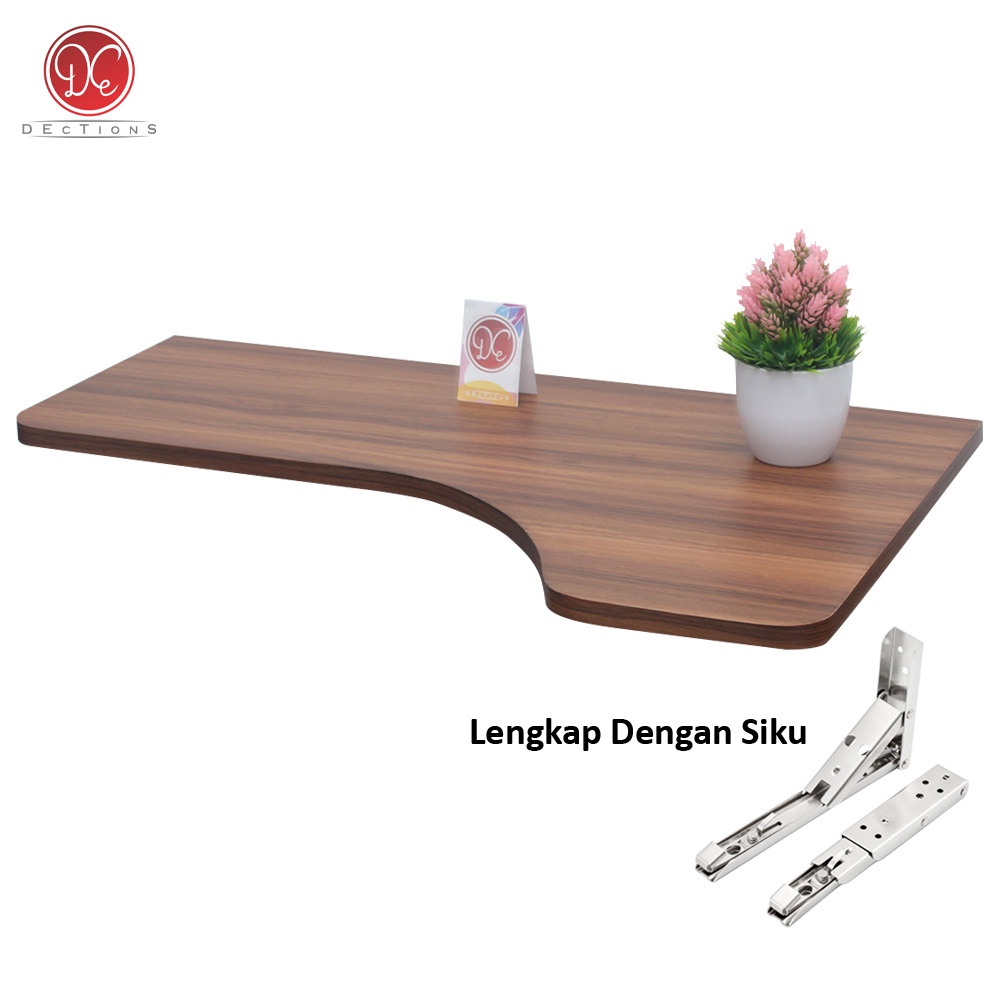 Meja Lipat Tempel Dinding Hias Kamar Aesthetic - Meja Laptop/Komputer ...