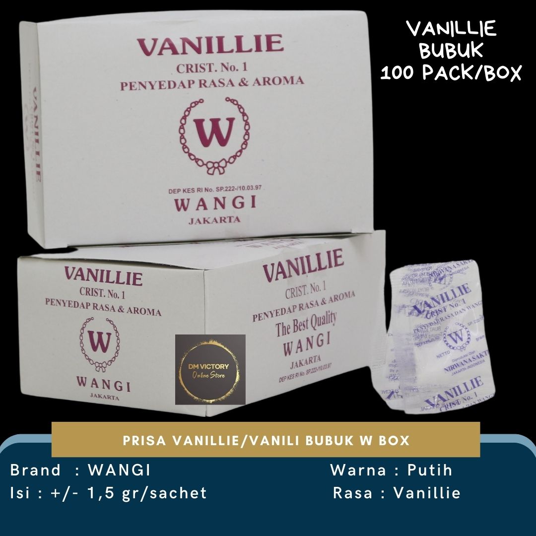 Prisa Vanillie/Vanili Bubuk W Box | Lazada Indonesia