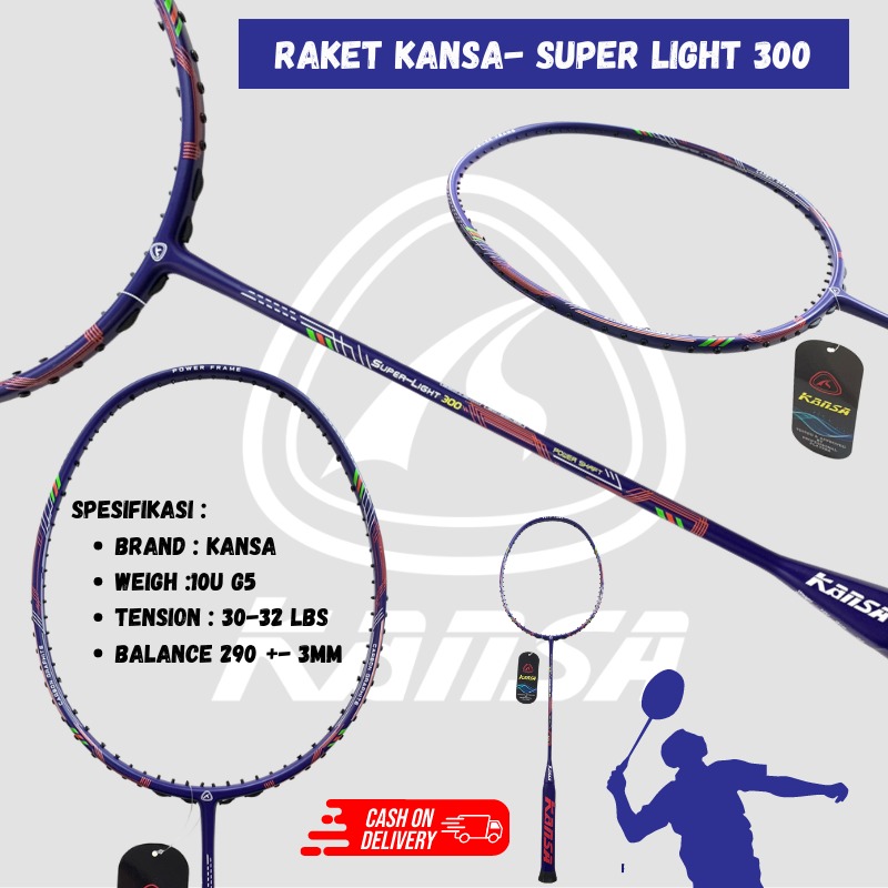RAKET BADMINTON KANSA ULTRA LIGHT SPESIAL | Lazada Indonesia