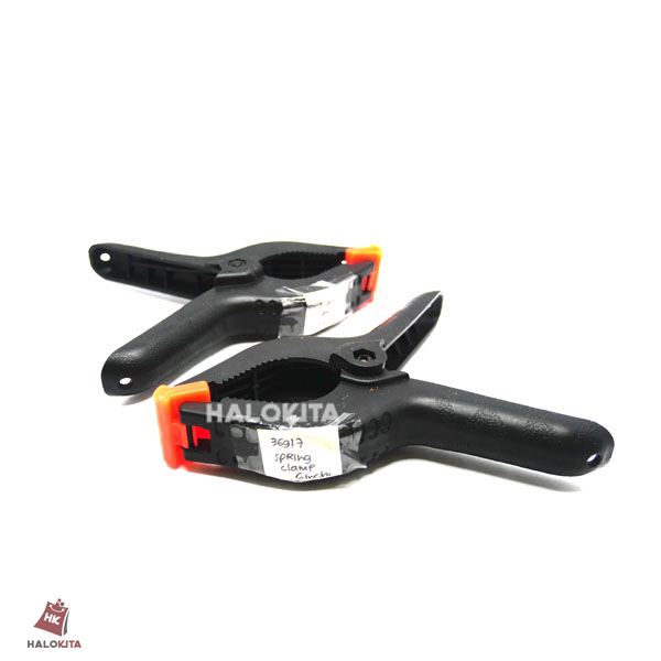 SPRING CLAMP 6 INCHI / NYLON PENJEPIT KAYU BESI KLEM CATOK | Lazada ...