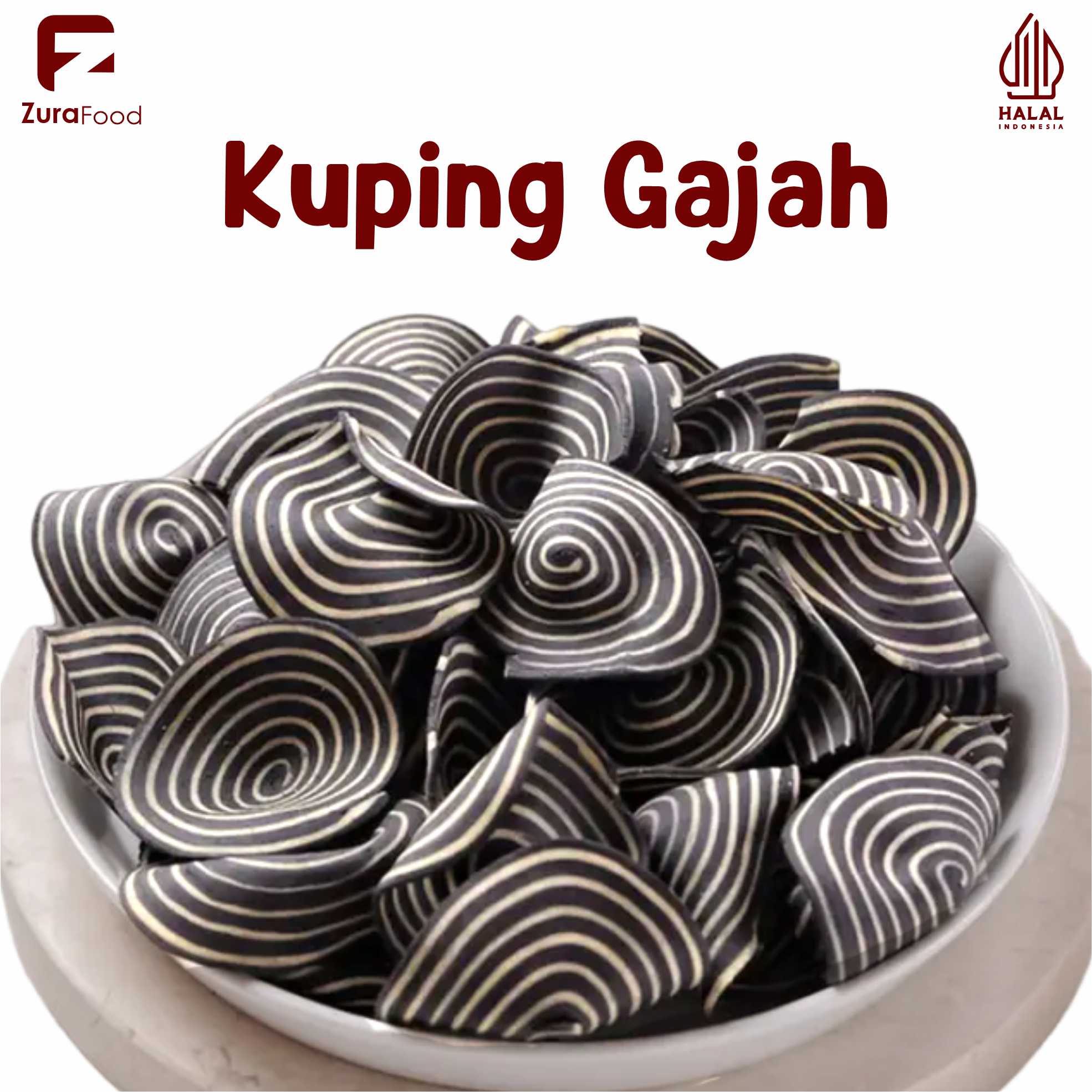 Zura Food Snack Kuping Gajah Vanilla Cokelat Homemade Premium | Camilan ...
