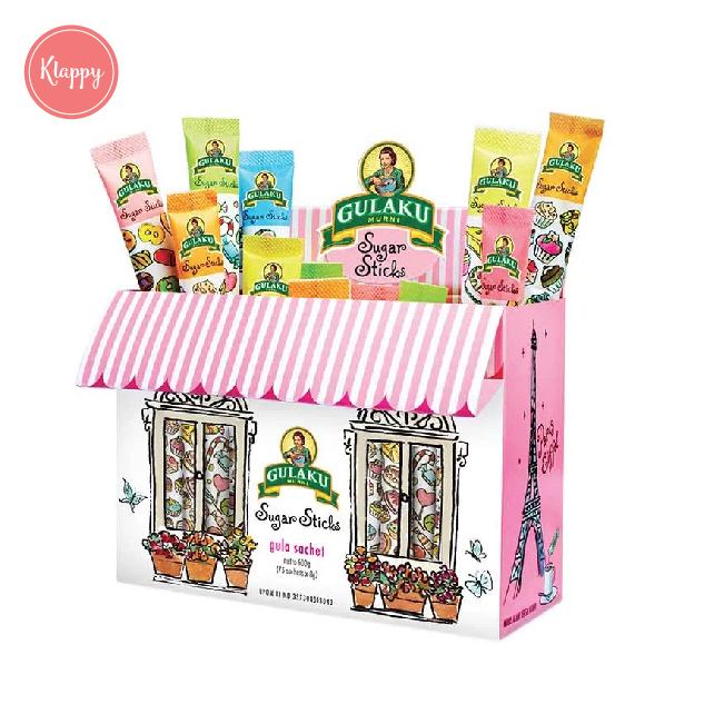 Gulaku Sticks Gula Pasir Stick White Sugar Sachet Gula Stik 75 Sachets ...