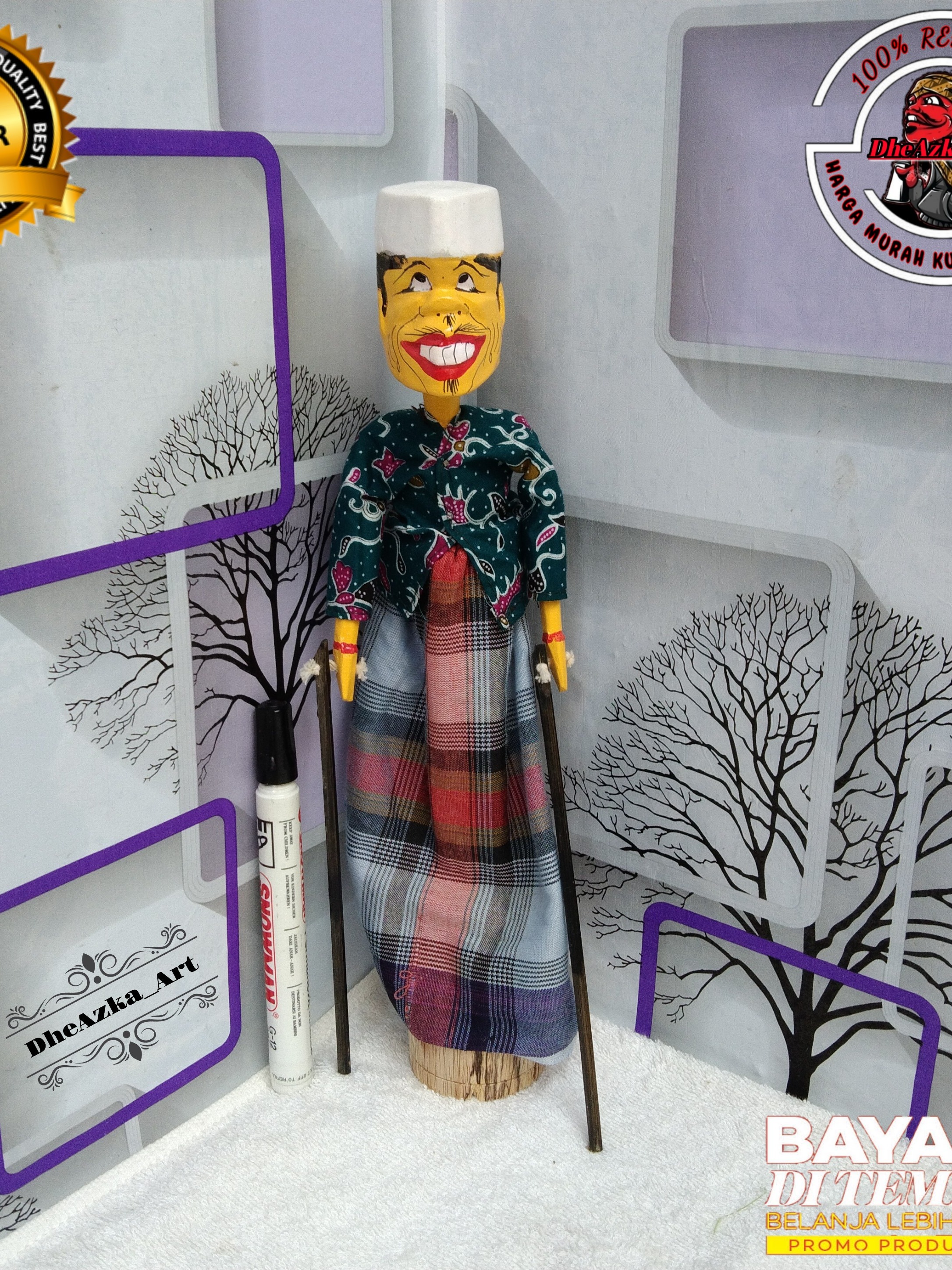 Wayang Golek Wayang Miniatur Buta Budeg | Lazada Indonesia