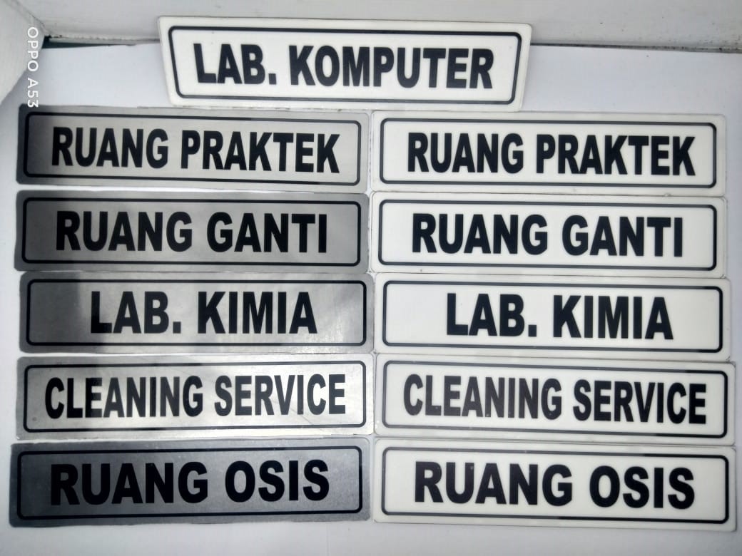 SIGN BOARD PAPAN TANDA SEKOLAH ( 1 ) | Lazada Indonesia