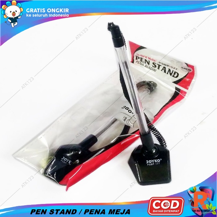 Pulpen Pena Meja Kantor Toko Berdiri Pen Stand PSBP-177Joyko | Lazada ...