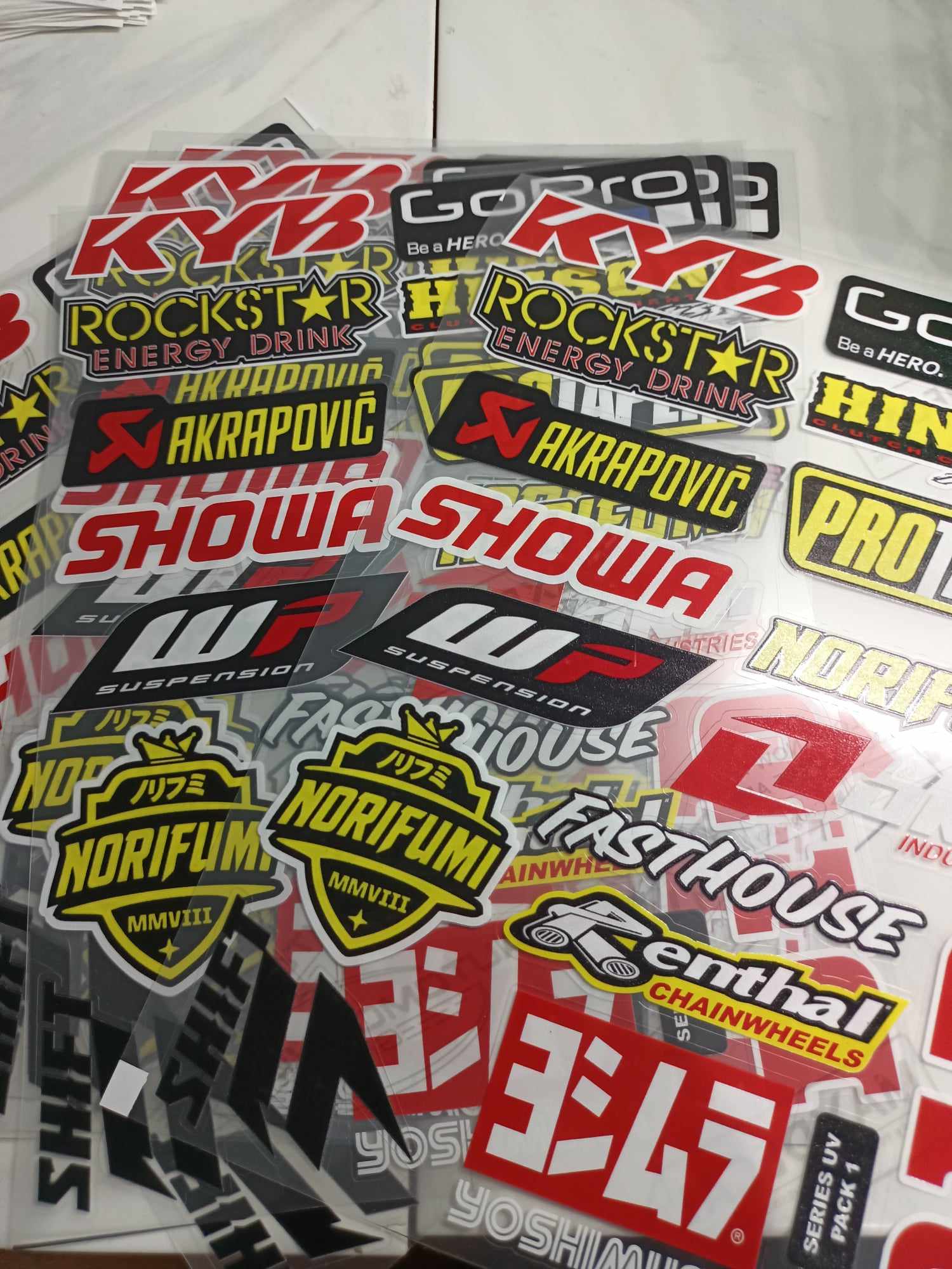 Stiker Racing | Sticker motocross, supermoto | Stiker Balap Transparant ...