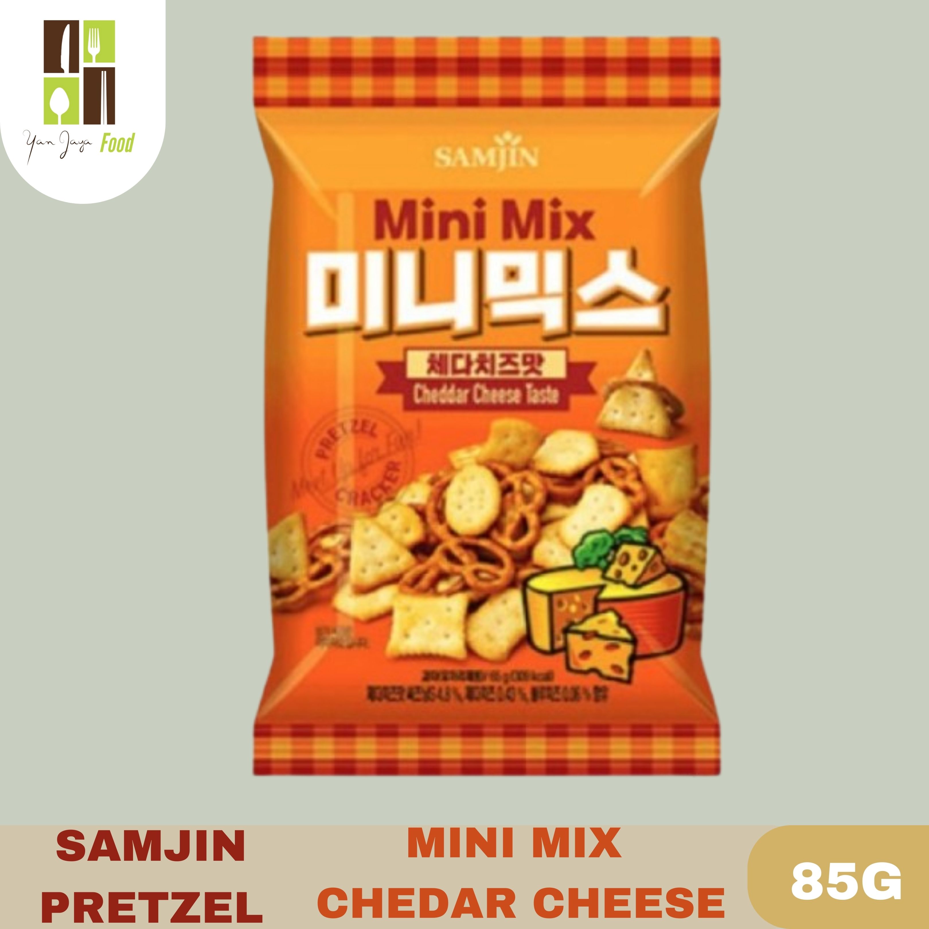 Samjin Pretzel Snack Korea Tteokbokki / Chedar Cheese / Seafood ...
