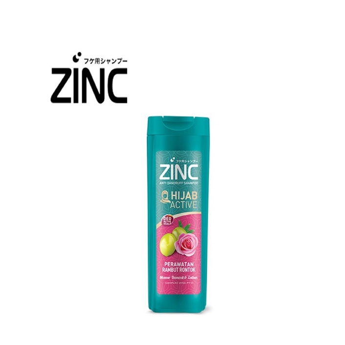 Zinc Shampoo Hijab Active Perawatan Rambut Rontok 170ml | Lazada Indonesia