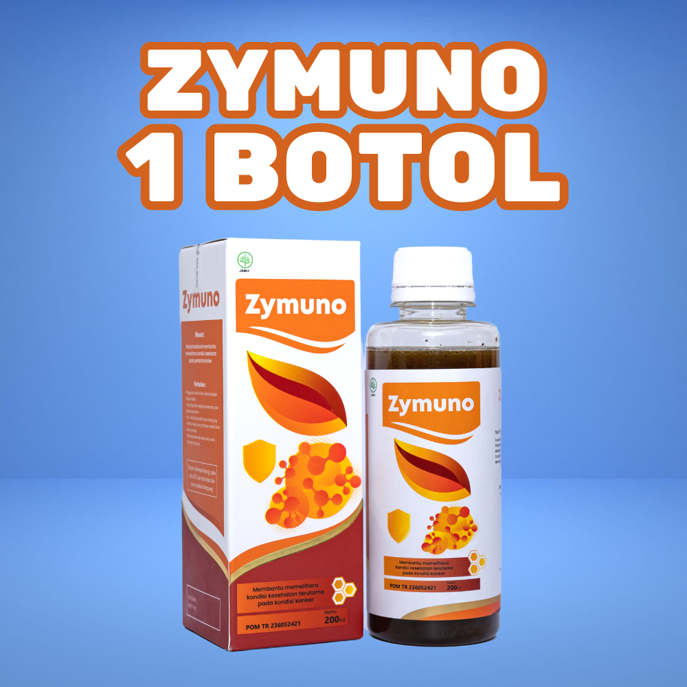Zymuno Vitamin Herbal Imunoterapi Penyembuhan Kanker Original 200 ML ...