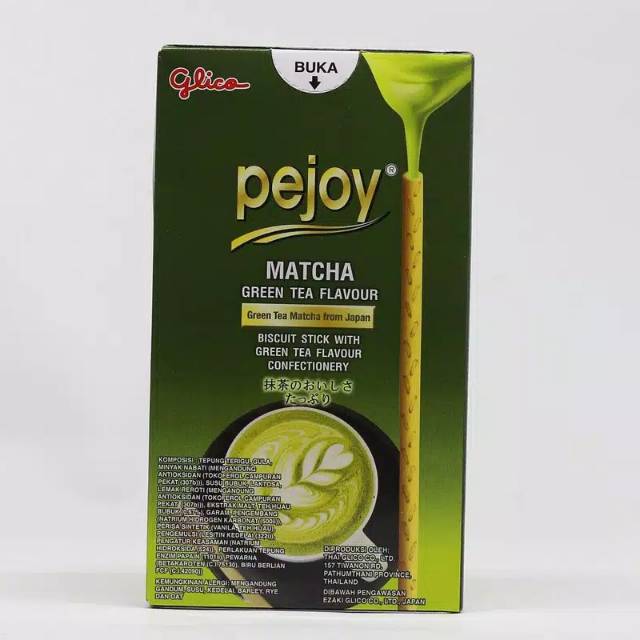 Glico Pejoy Matcha Green Tea & Cokelat 32g | Lazada Indonesia