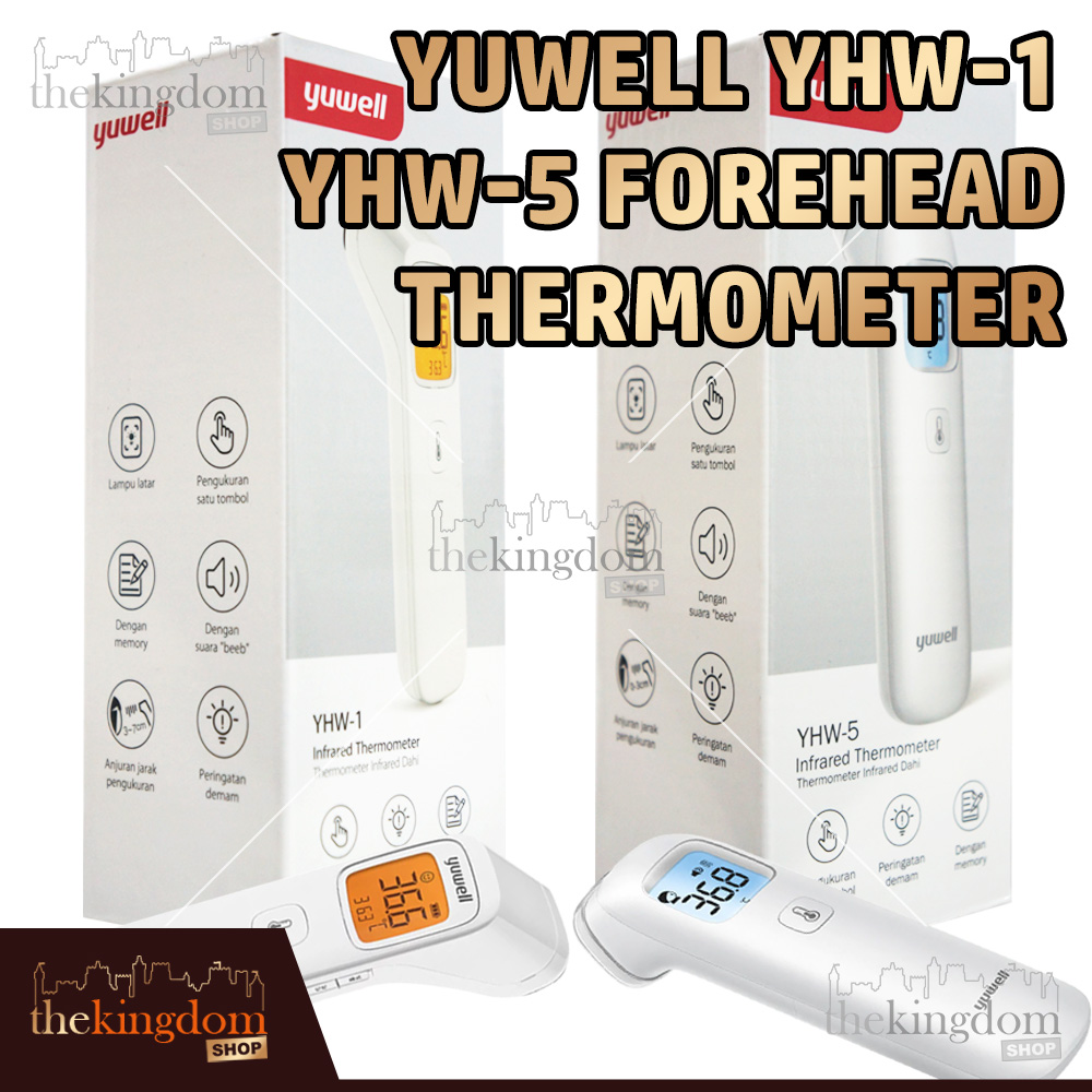 Yuwell YHW-5 YHW-1 Forehead Thermometer Termometer Thermo Digital Infrared | Lazada Indonesia