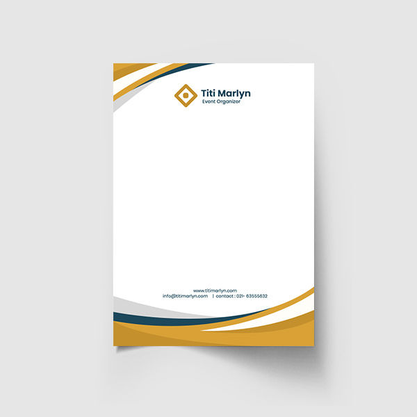 KOP SURAT CUSTOM 1 WARNA 2 WARNA 3 WARNA 4 WARNA ATAU FULL COLOUR UKURAN A4/F4 || FREE DESAIN ...