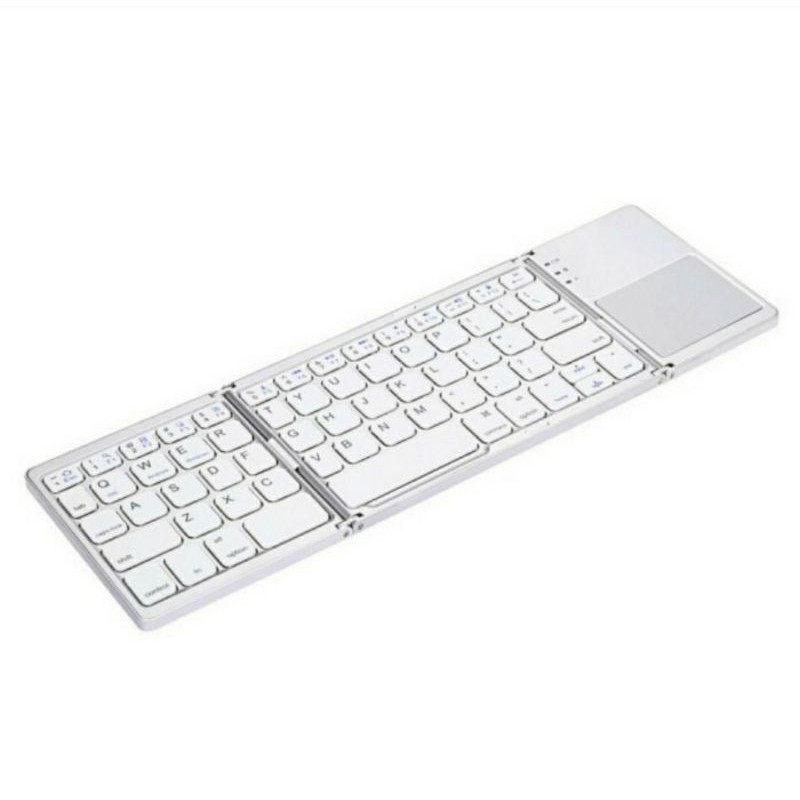 Foldable Wireless bluetooth Keyboard 3 Layers with Touchpad, Keyboard ...