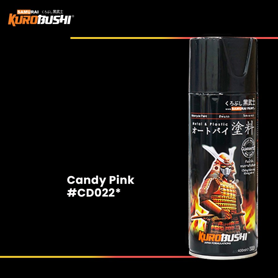 Samurai Paint, Candy Pink CD022* Aerosol | Lazada Indonesia