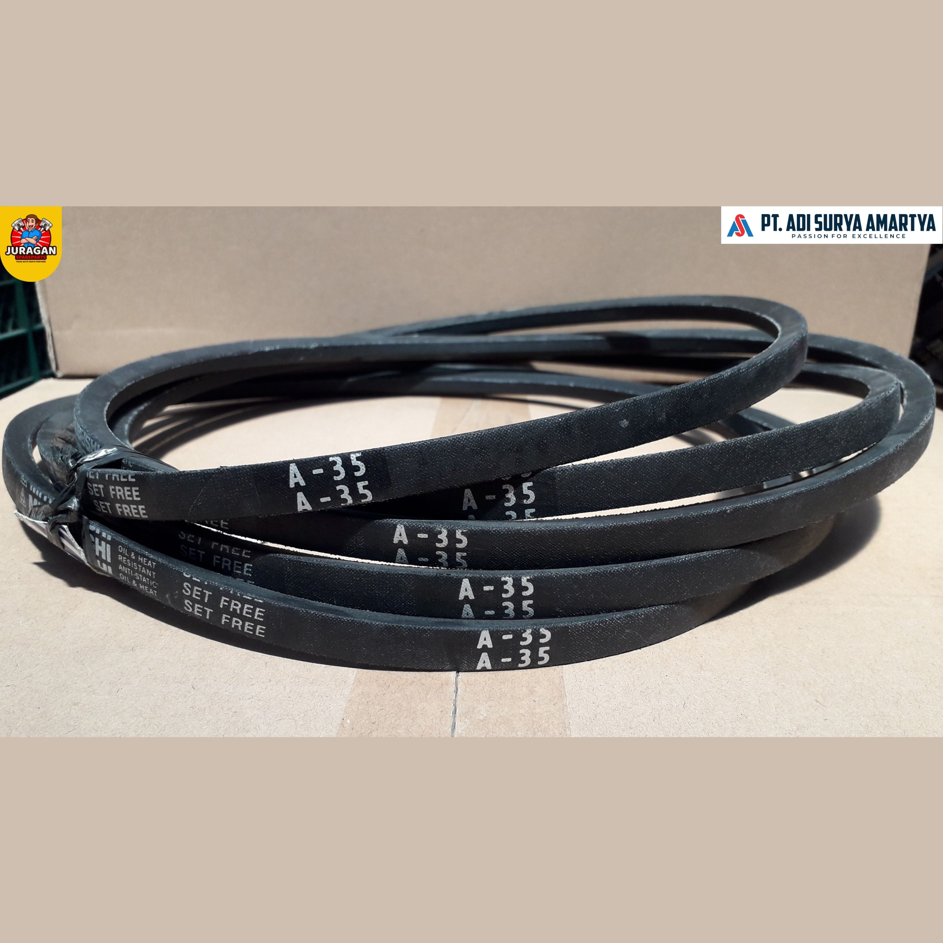 FANBELT V-BELT - MITSUBOSHI A36/A37/A38/A39/A40 (HARGA SATUAN) | Lazada ...