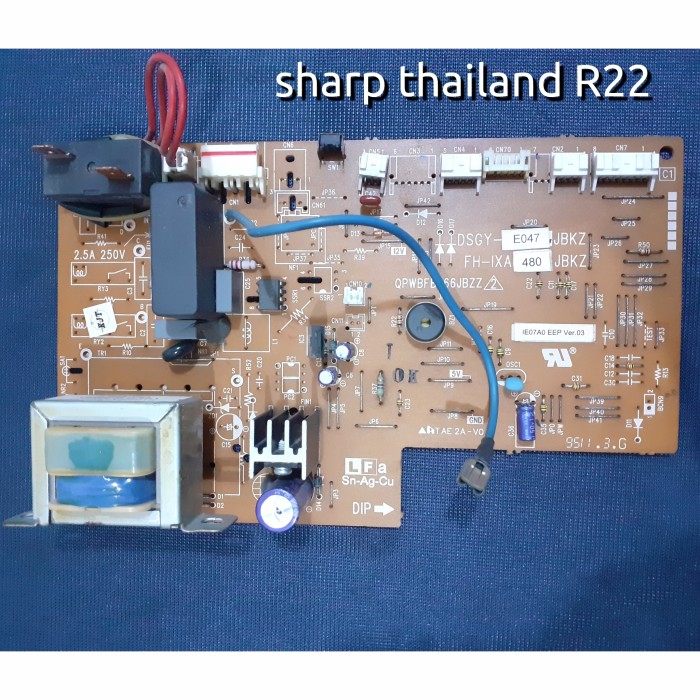 Modul pcb indoor ac sharp thailand R22 original | Lazada Indonesia
