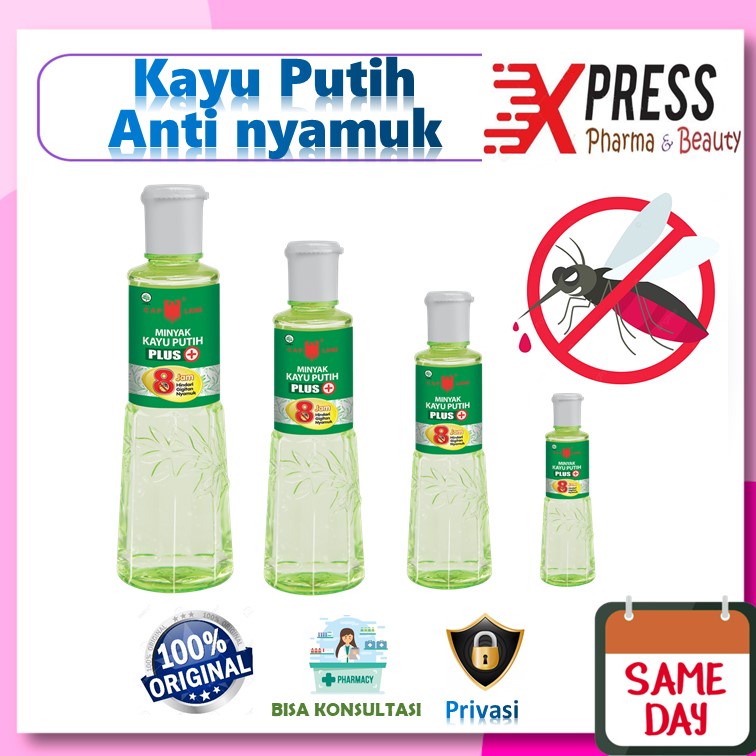 ⚡XPRESS⚡ Cap Lang Plus Minyak Kayu Putih Anti Nyamuk Caplang MKP ...