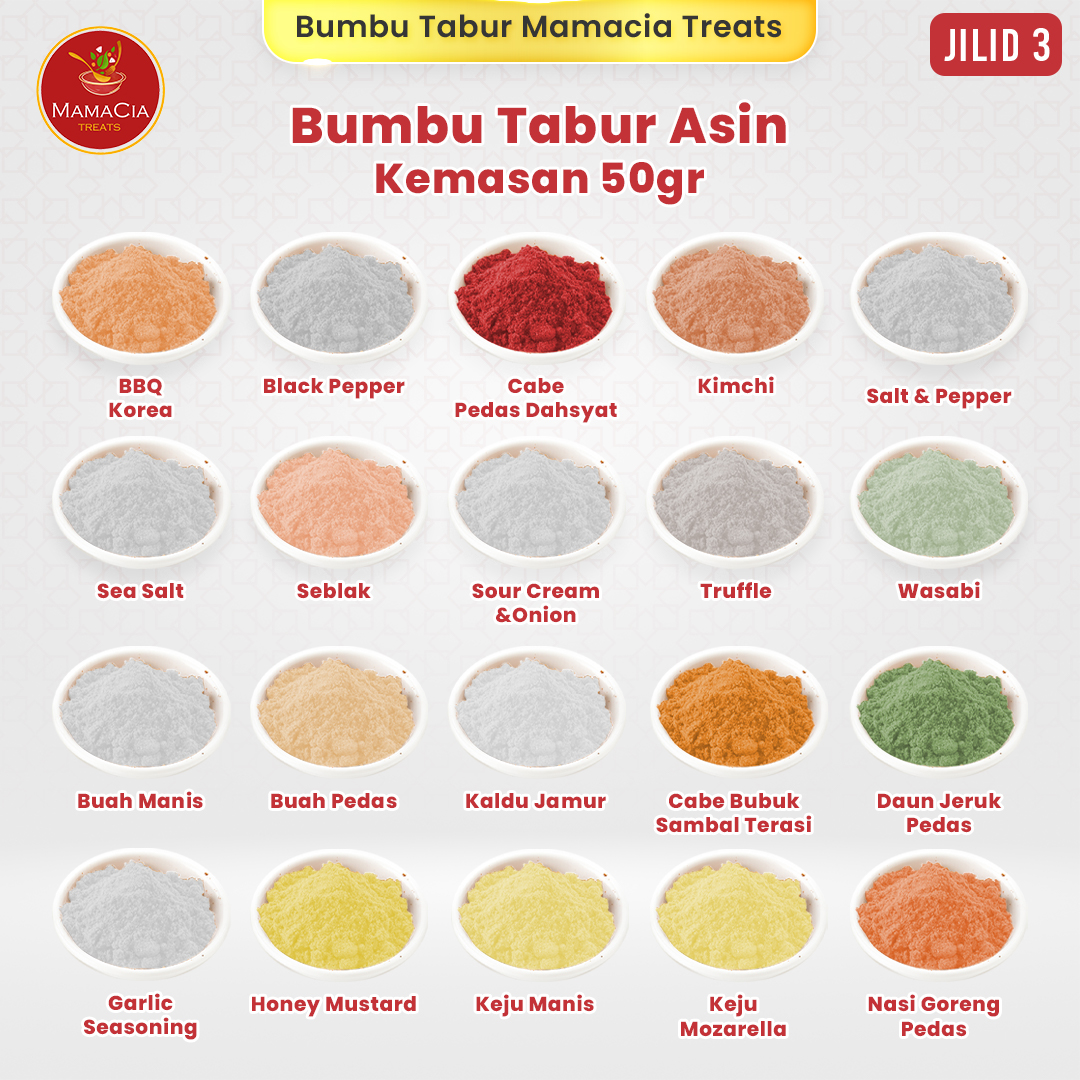 Bumbu Tabur Premium Bubuk Tabur Keripik Tahu Kentang Seblak Makaroni ...