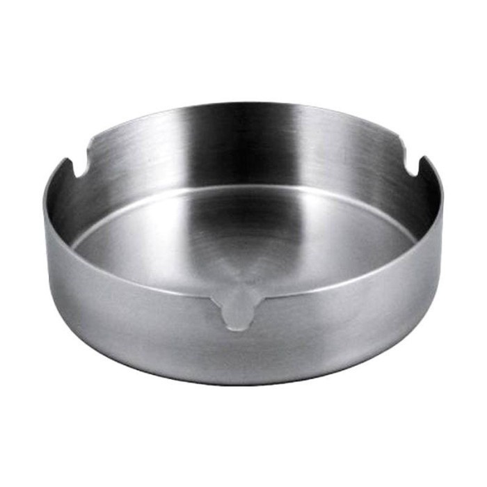 Asbak Stainless Steel Tebal Modern Cafe Style Premium lebar 10cm ...