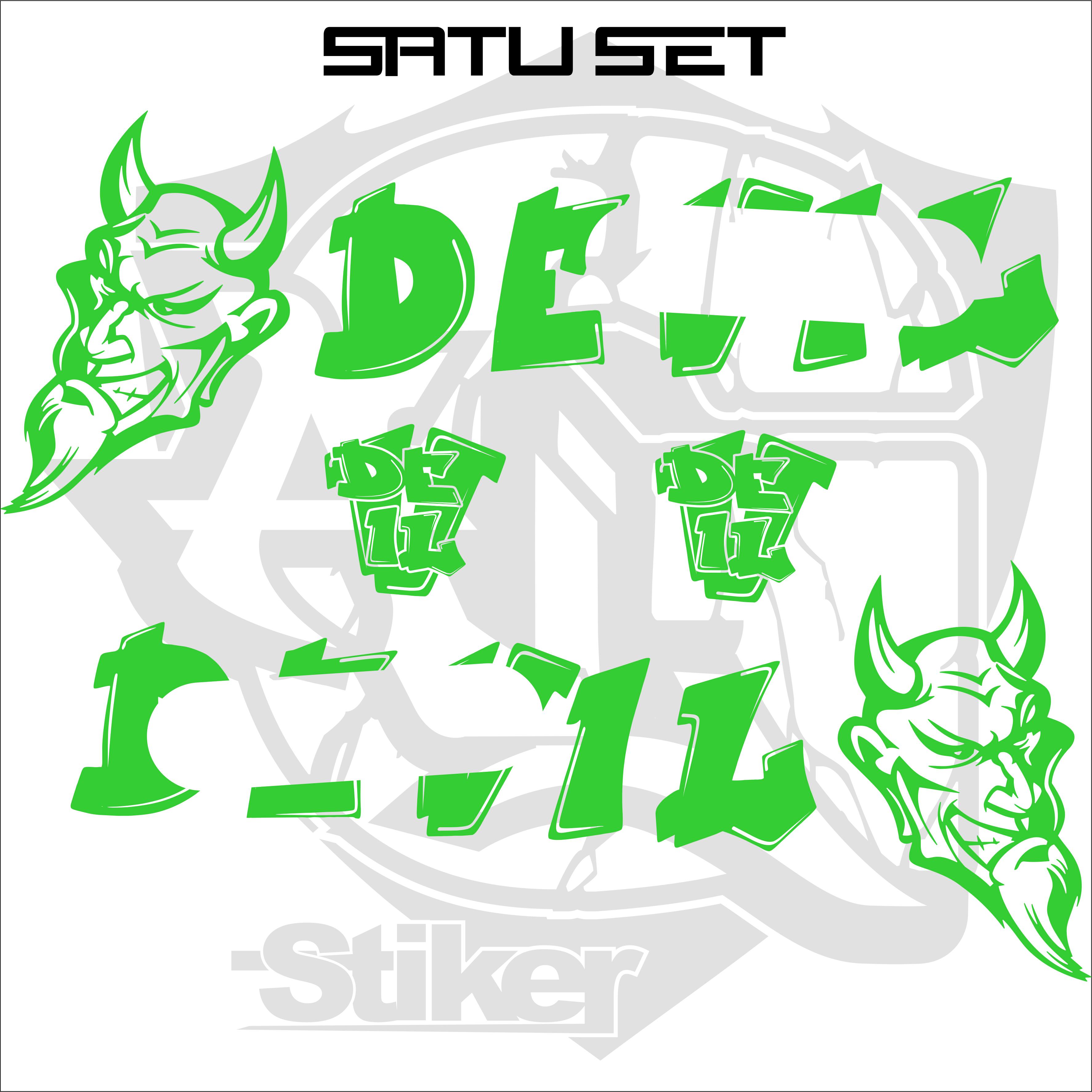 STIKER CUTTING/SC.155/STRIPING FAZZIO DEVIL/DECAL FAZZIO/STIKER LOGO ...