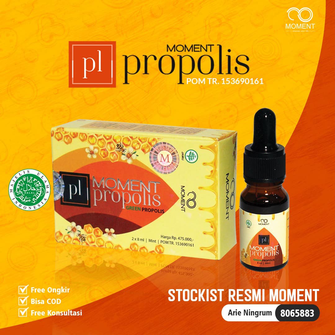 MOMENT PROPOLIS ASLI ORIGINAL Braziliian with nano tech Terbaik ...