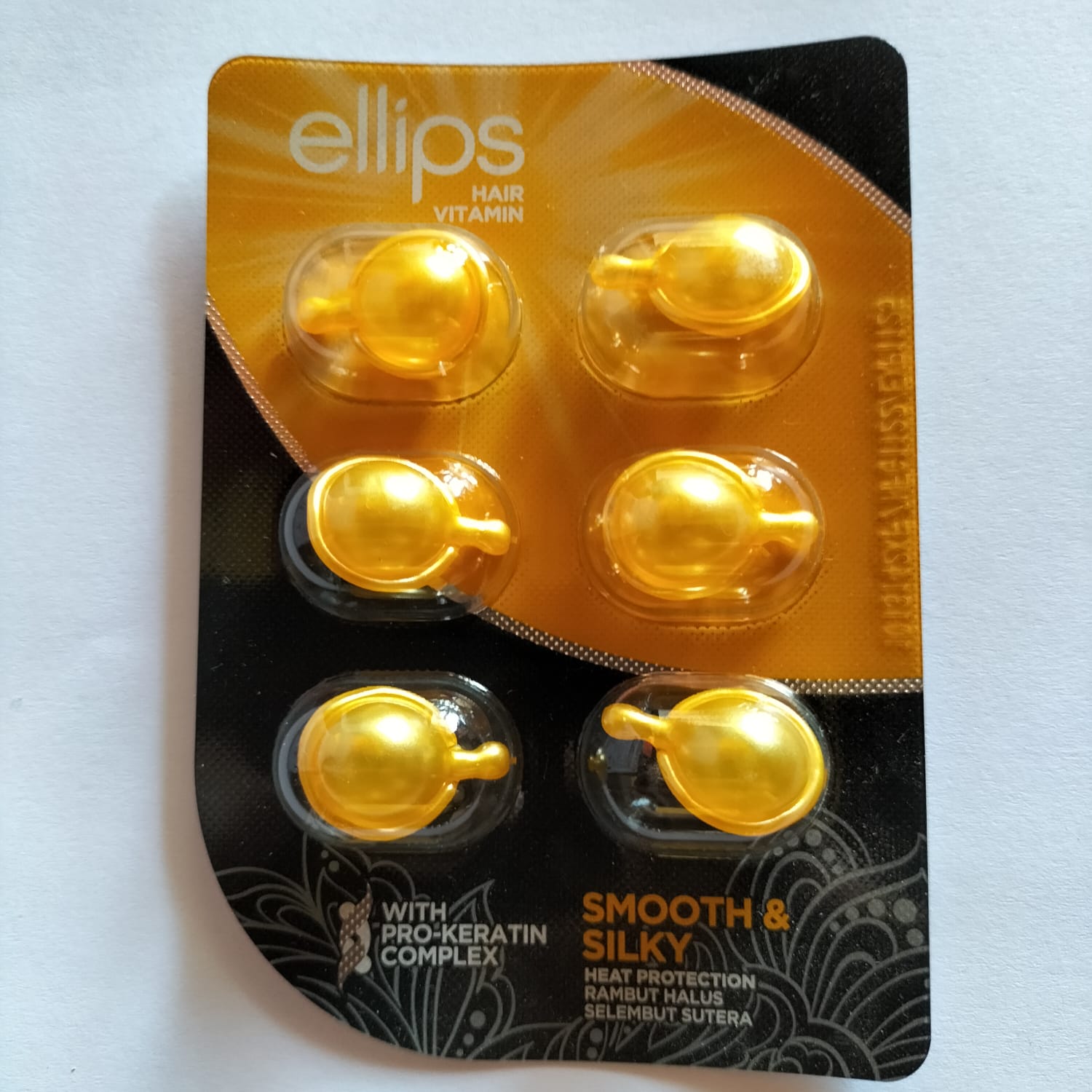 Ellips Smooth & Silky Blister Hair Vitamin Pro Keratin 6x1 ml / vitamin ...