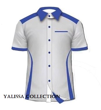 kemeja drill polos baju drell polos seragam kerja seragam ob seragam ...