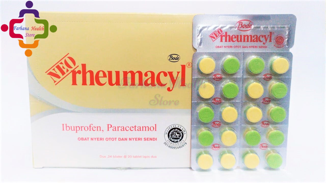 Neo Rheumacyl Strip 20 Tablet / Untuk Nyeri Otot & Sendi | Lazada Indonesia