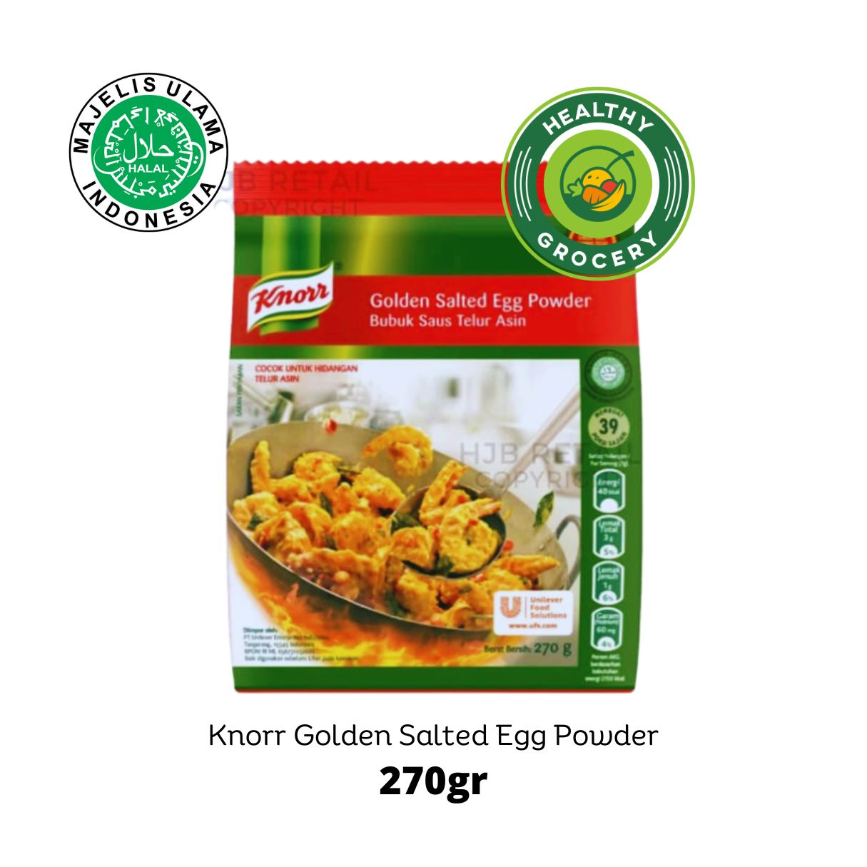 Knorr Golden Salted Egg Powder 270gr | Lazada Indonesia