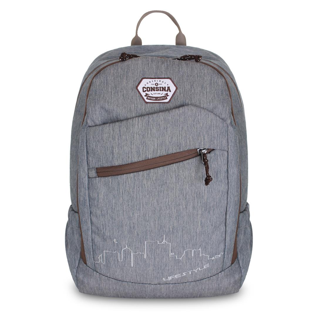 Consina Palopo bag men laptop backpack with rain cover | Lazada PH