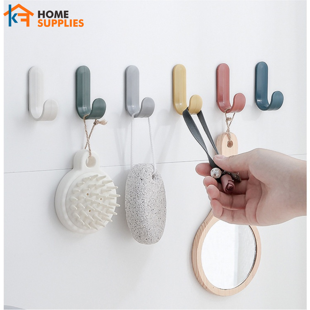 【KF】Gantungan Hook Kait Bentuk J Type Nordic / Tempelan Dinding Type ...