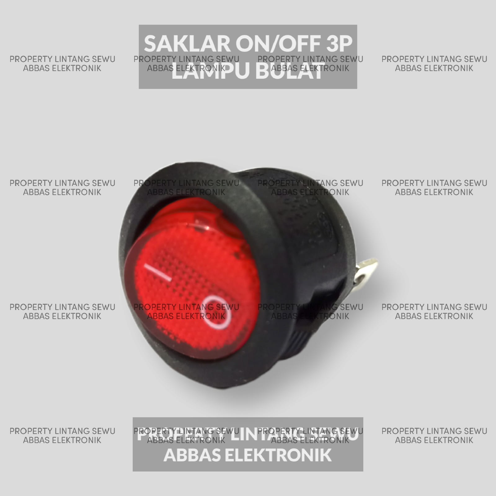 saklar listrik bulat 3 kaki SAKLAR SWITCH ON-OFF LAMPU BULAT AC 220V ON ...