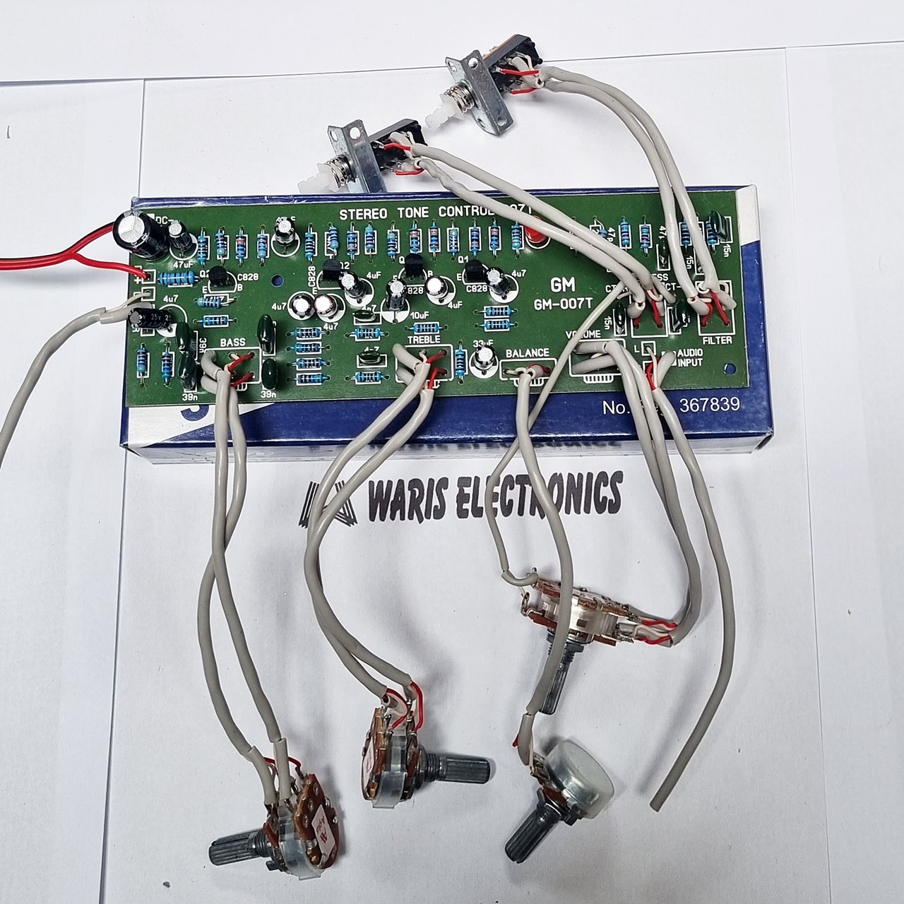 kit Tone Control Stereo plus Filter dan Loudness GM 007T | Lazada Indonesia