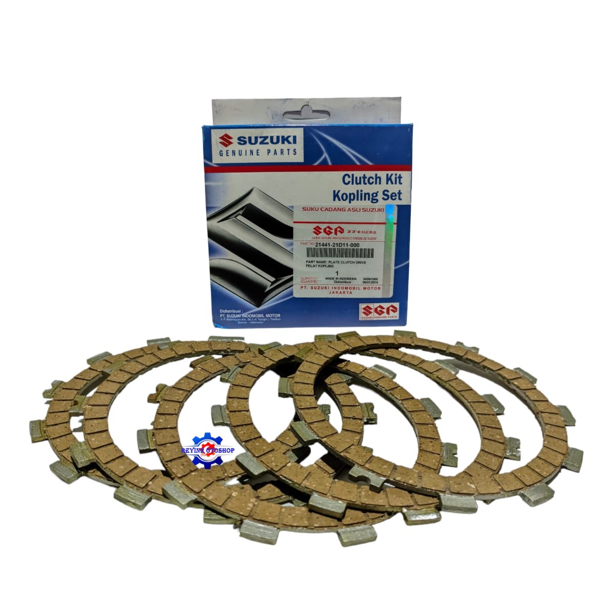 Kampas Plat Kopling Satria Fu Cbu Ckd Barong Karbu 150 Thunder 125 | Lazada Indonesia