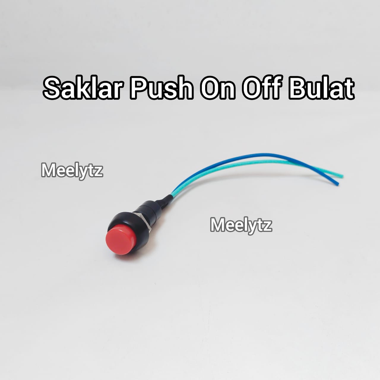 Saklar Push On Off Bulat Motor Universal switch mobil Push button ...